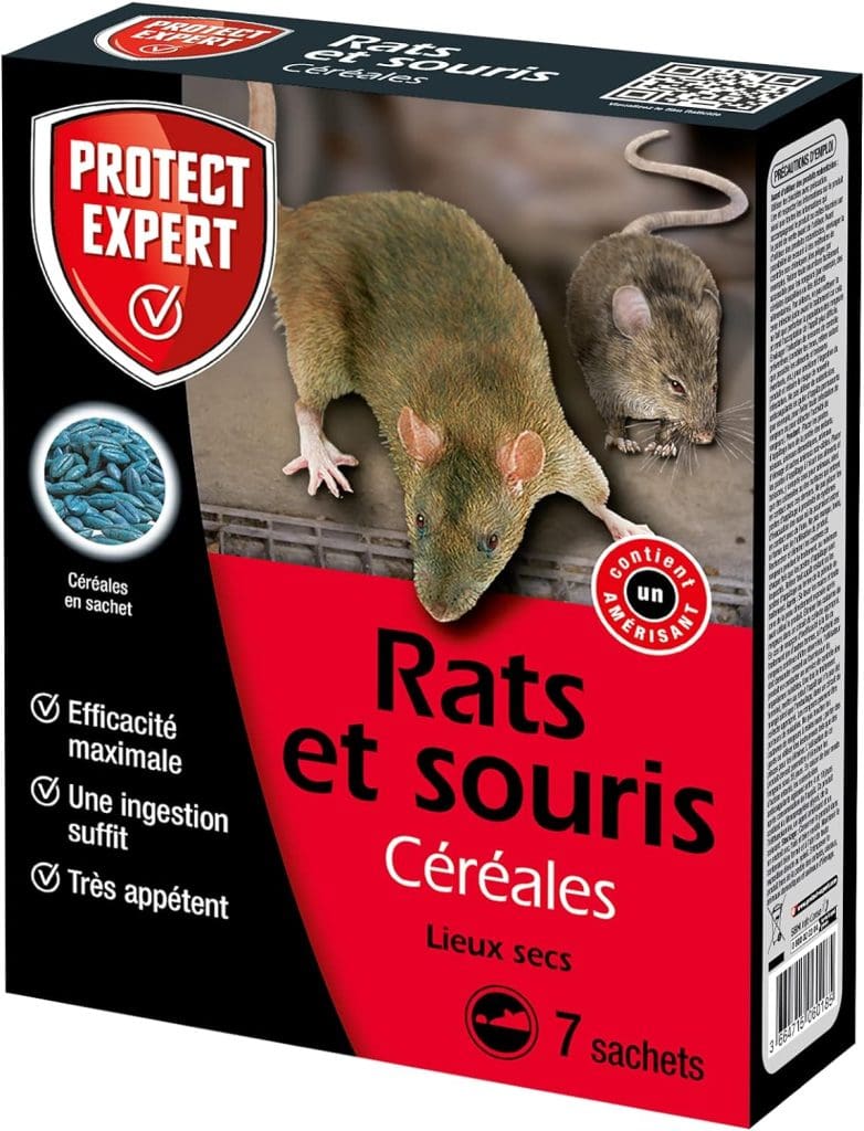 Poison Souris et Souricide : Les appâts efficaces