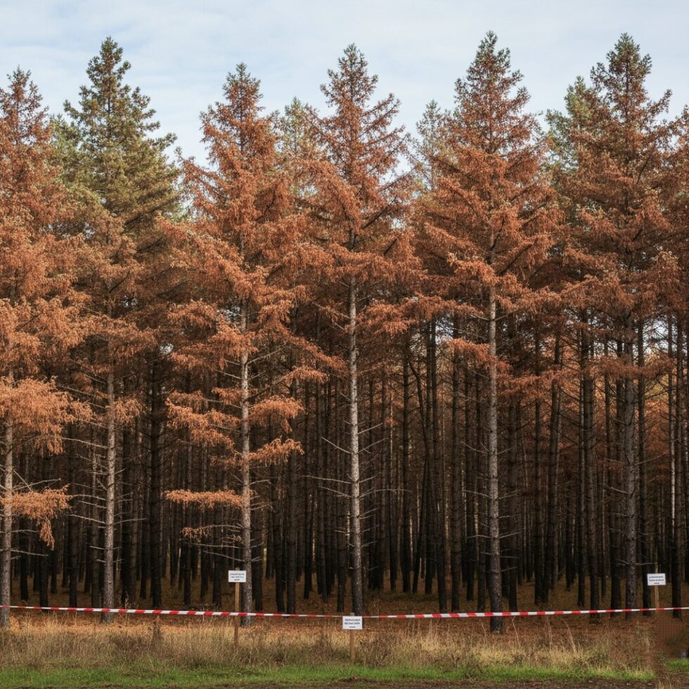 Nématode du pin : première détection en France, la forêt des Landes ...